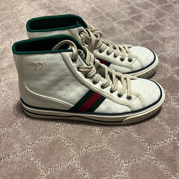 Gucci | Shoes | Gucci High Top Sneakers | Poshmark